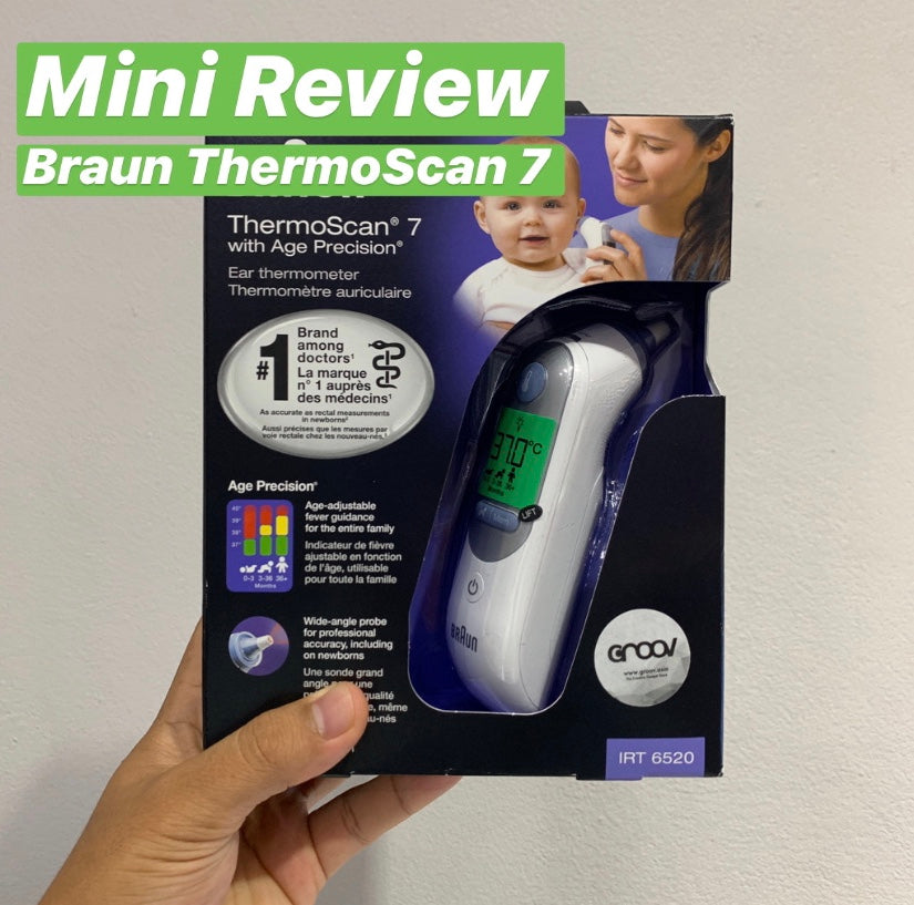 [MINI REVIEW] Braun ThermoScan 7 IRT6520 — GROOV : Creative Gadgets Store